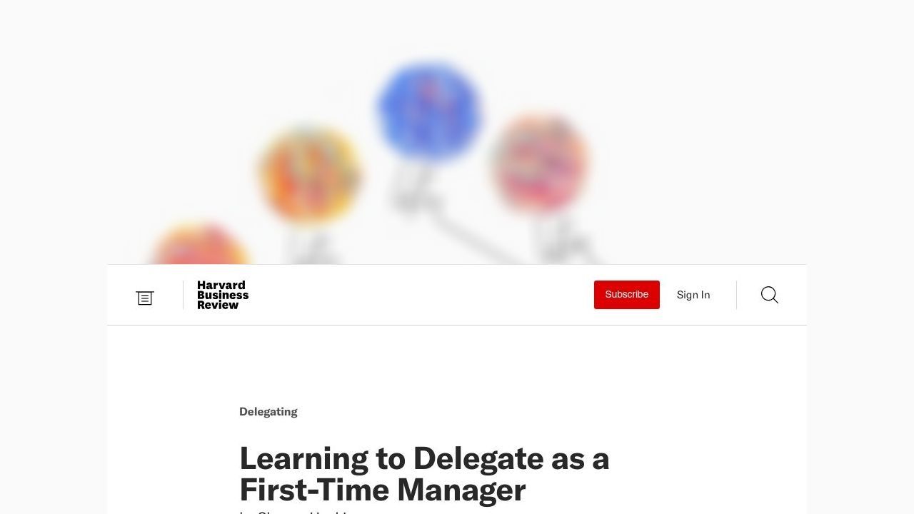 Learning to Delegate as a First-Time Manager – Digital Skills Institute