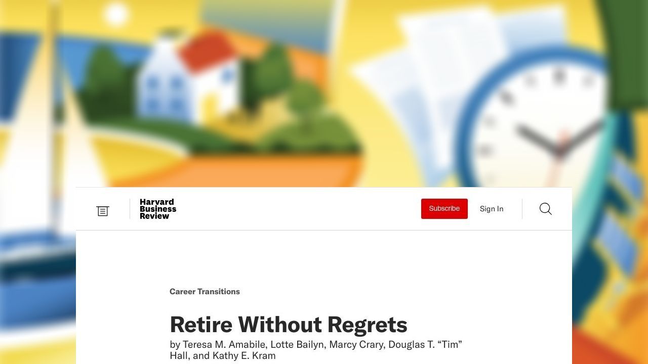 Retire Without Regrets – Digital Skills Institute