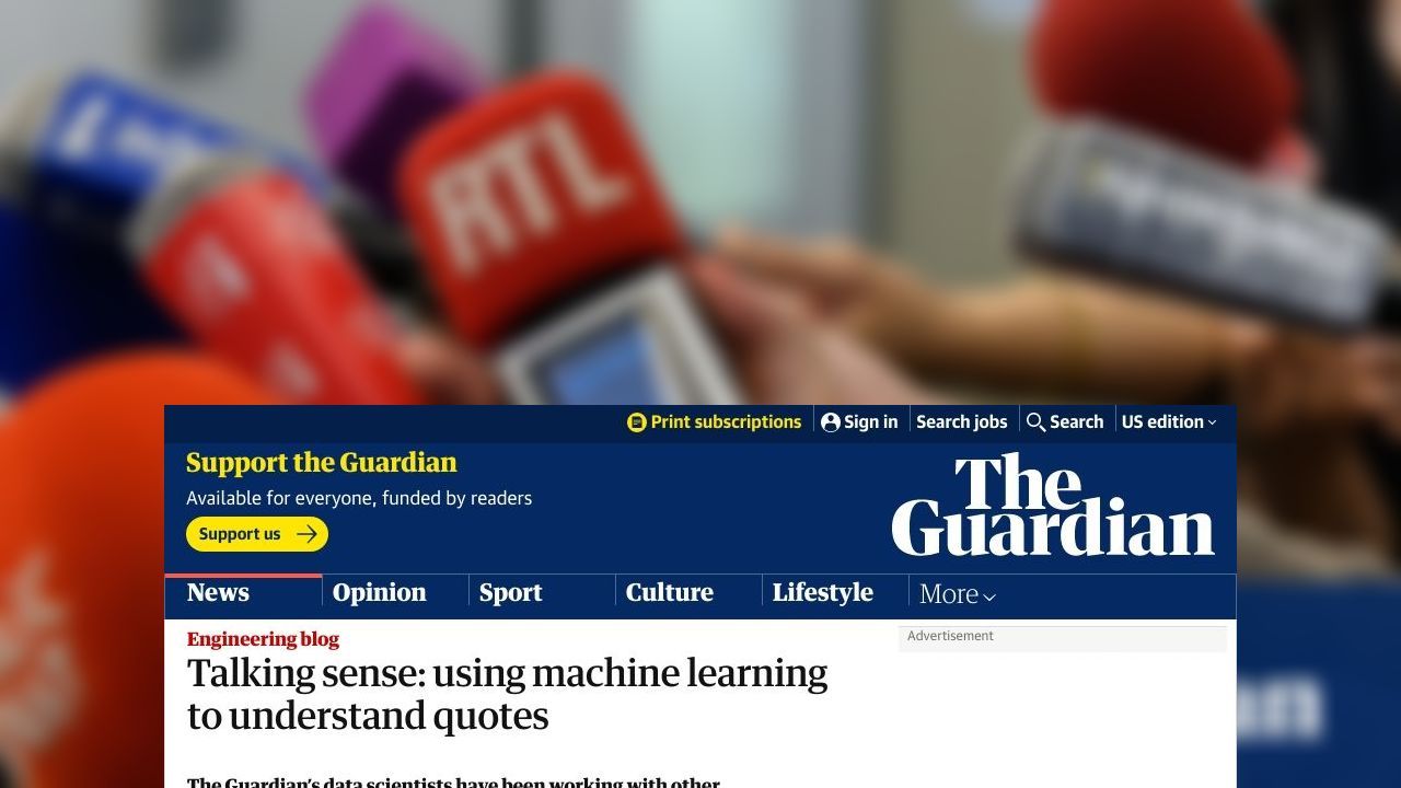 Talking sense: using machine learning to understand quotes – Digital ...