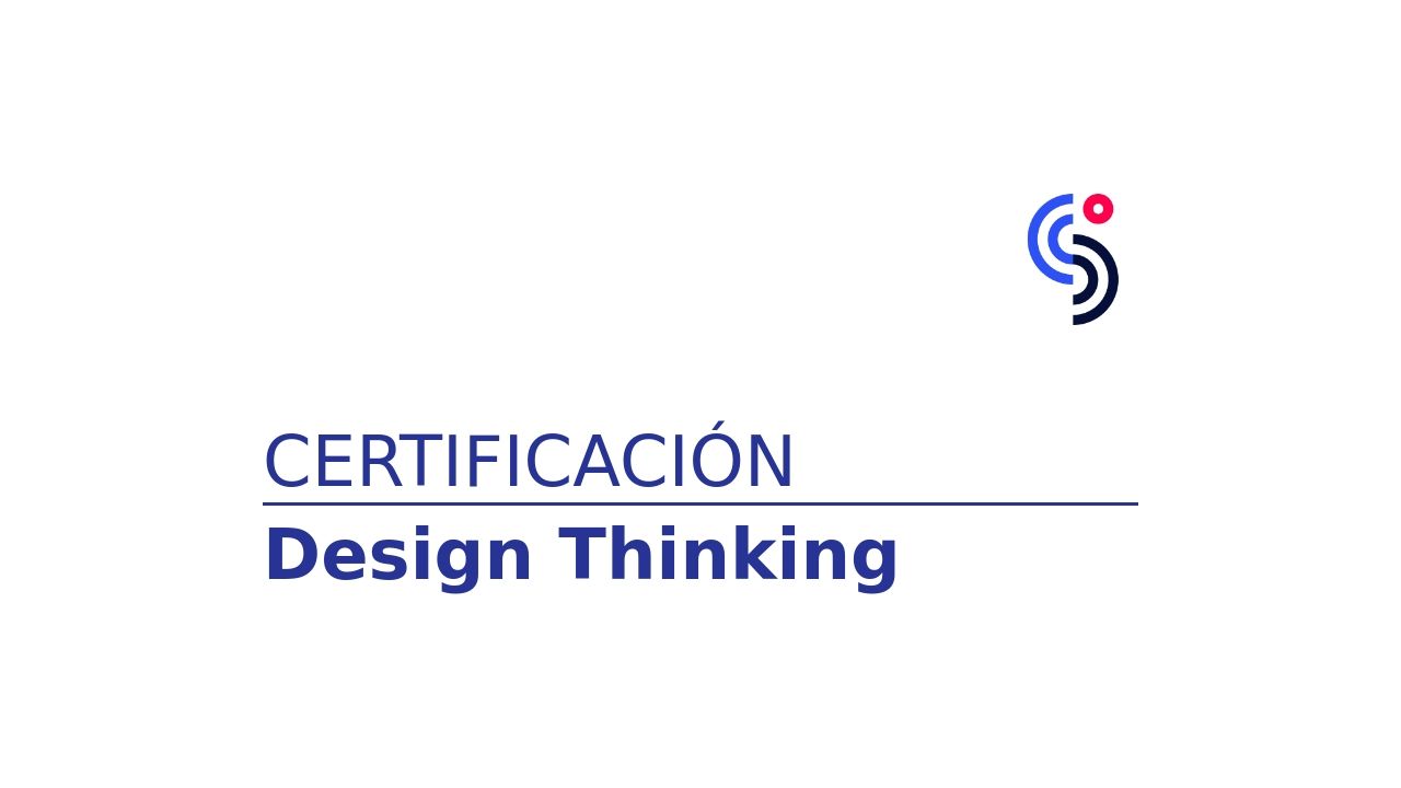 Certificación Design Thinking – Digital Skills Institute